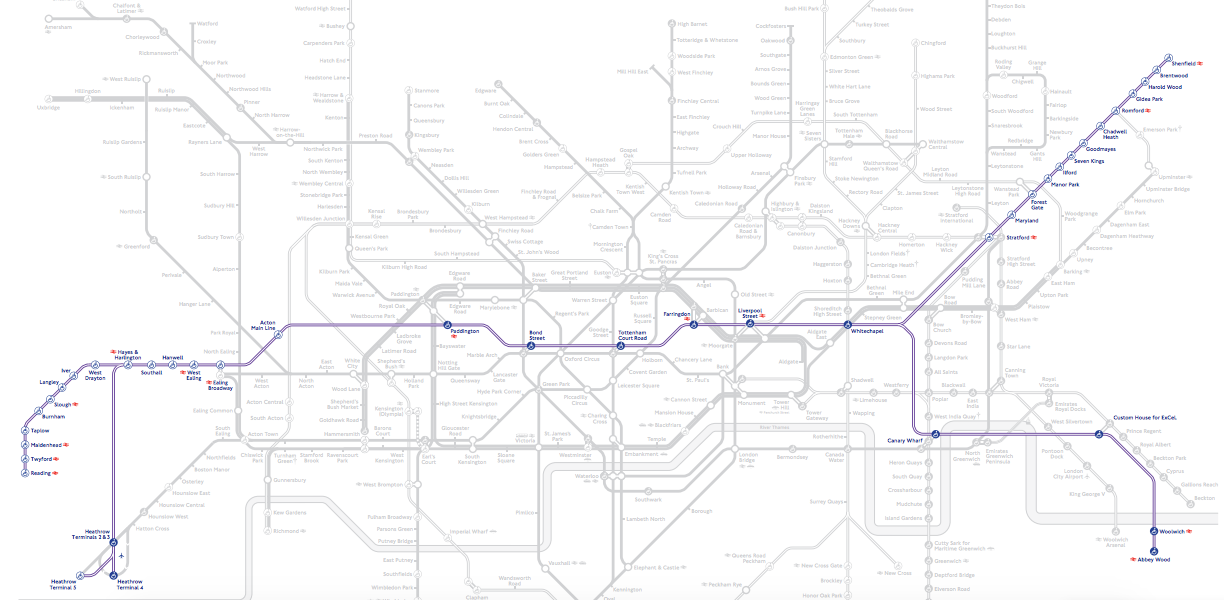 Tracing the Crossrail Route – Step-Free London